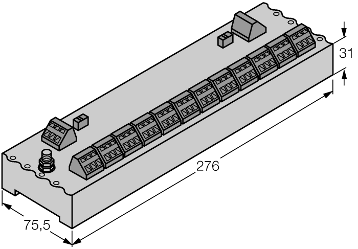 IP20 Junction Box, 12-Channel - FOUNDATION Fieldbus and PROFIBUS-PA
