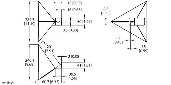 Radar Zubehör - Retroreflektor