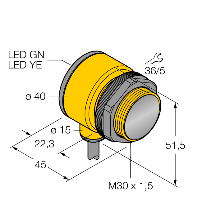 Photoelectric Sensor - Diffuse Mode Sensor with Fixed-Field Background ...
