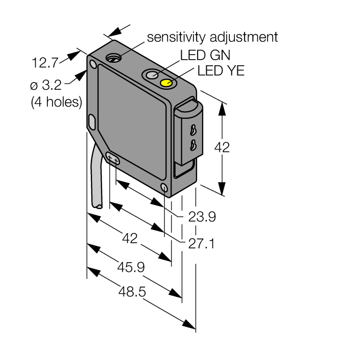 Photoelectric Sensor - Photoelectric Sensor for Plastic Fibers