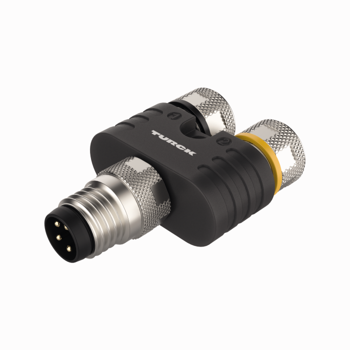 2-Way Splitter - Y-Splitter without Cable, Male Connector M8 × 1 — 2 × ...