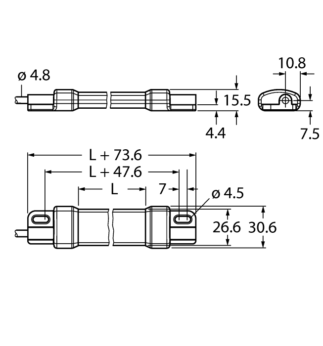 LED Linear Light - In the Plastic Housing