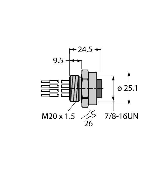 PROFIBUS-PA Flanschanschluss - Flange