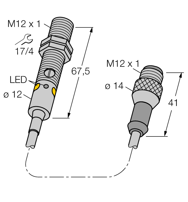 Photoelectric Sensor - Opposed Mode Sensor (Emitter/Receiver)