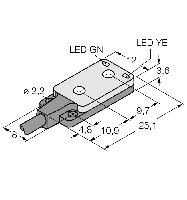 Photoelectric Sensor - Convergent Mode Sensor