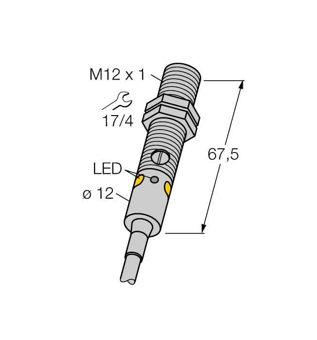 Photoelectric Sensor - Diffuse Mode Sensor with Fixed-Field Background ...