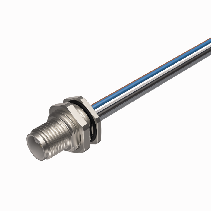 M12 Power Flange - Rear-mounted